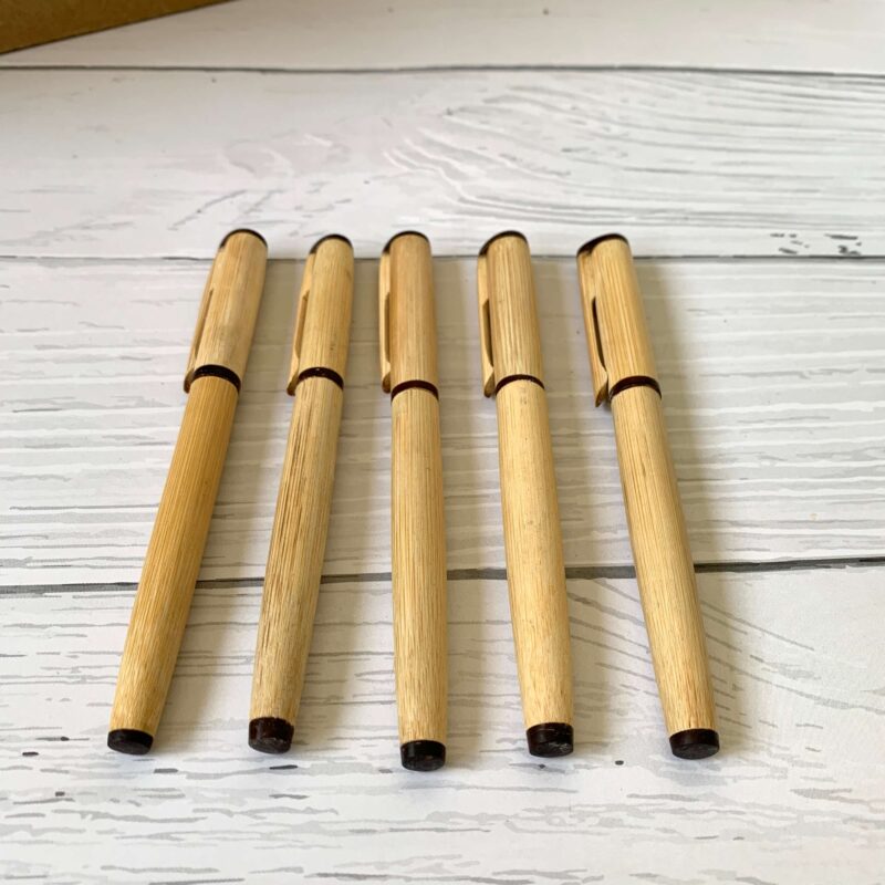 Buy Bulk Handmade Bamboo Pen in India - WudBox