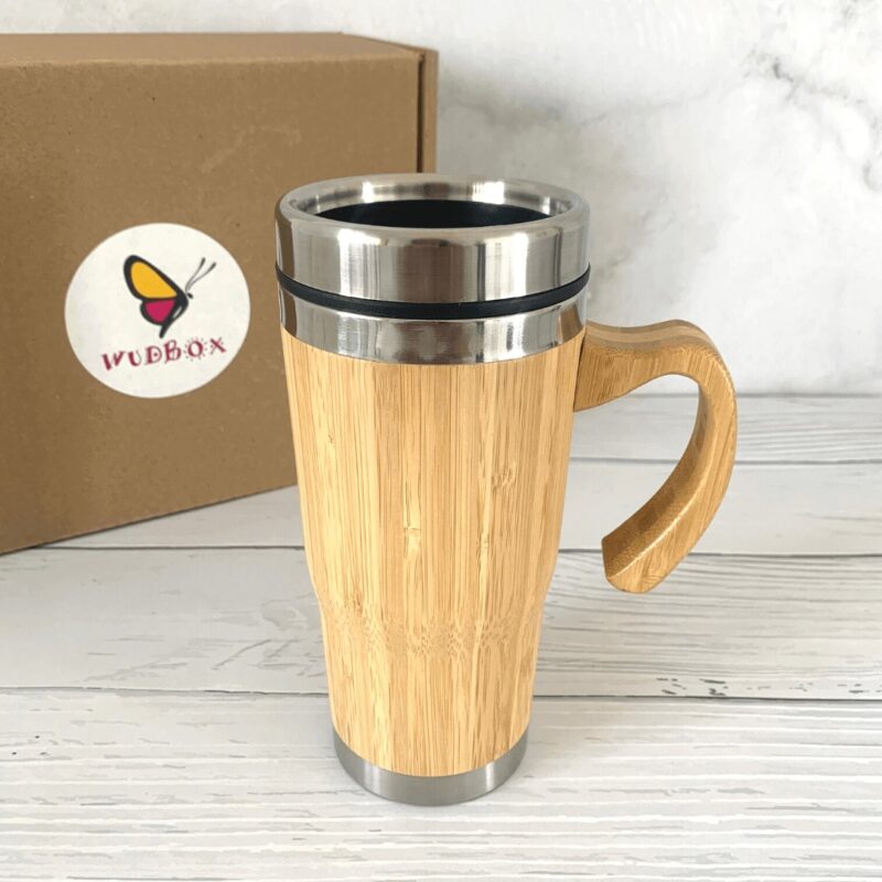 Buy Bulk Corporate Stainless Steel Bamboo Tumbler - WudBox