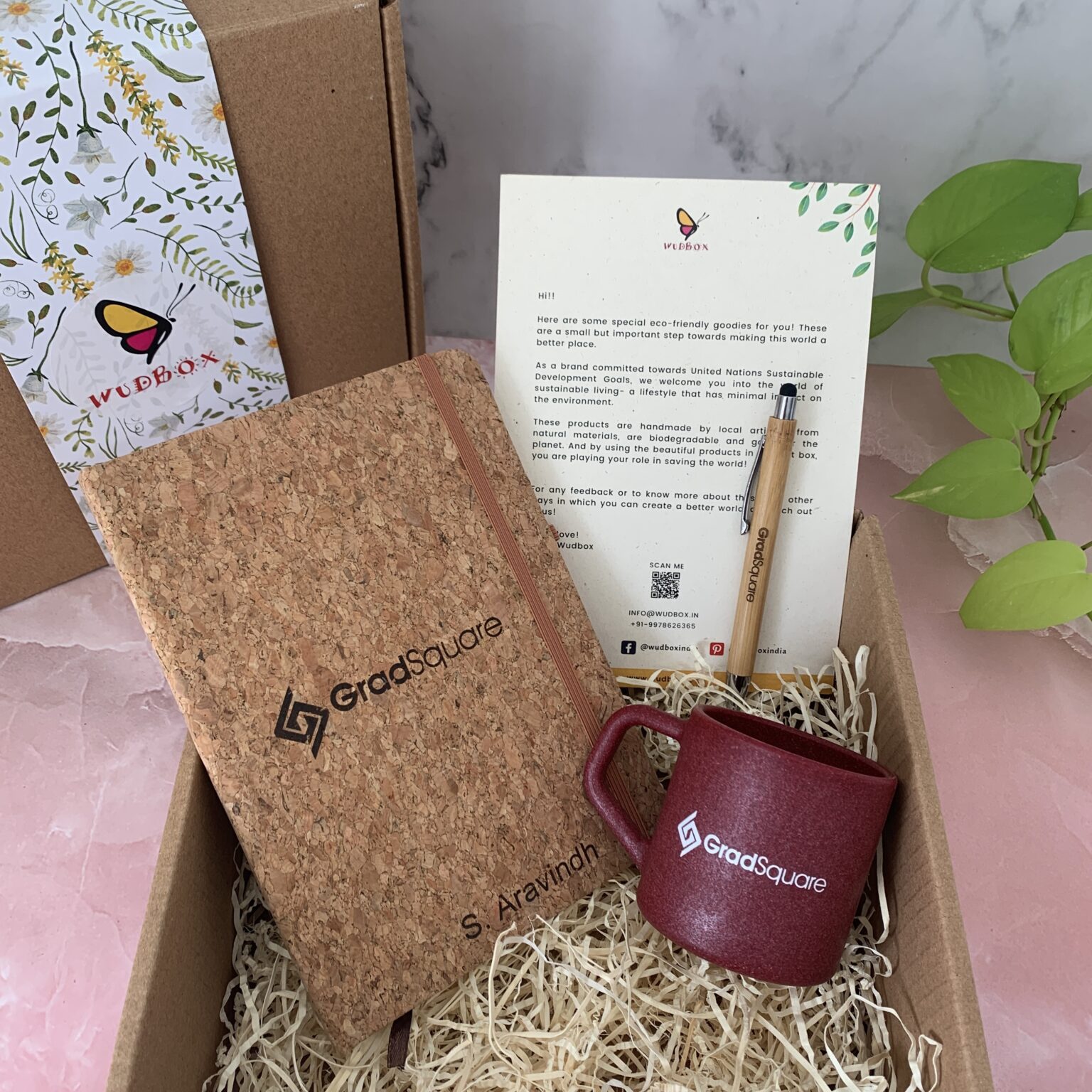 Eco-Friendly Employee Welcome Kit - WudBox